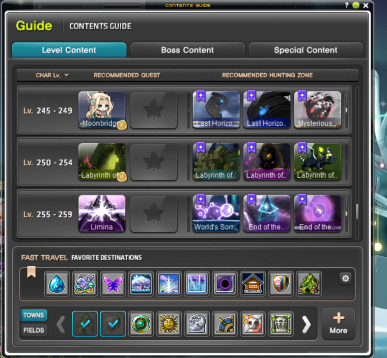 Maplestory Returning / New Players Guide 2022